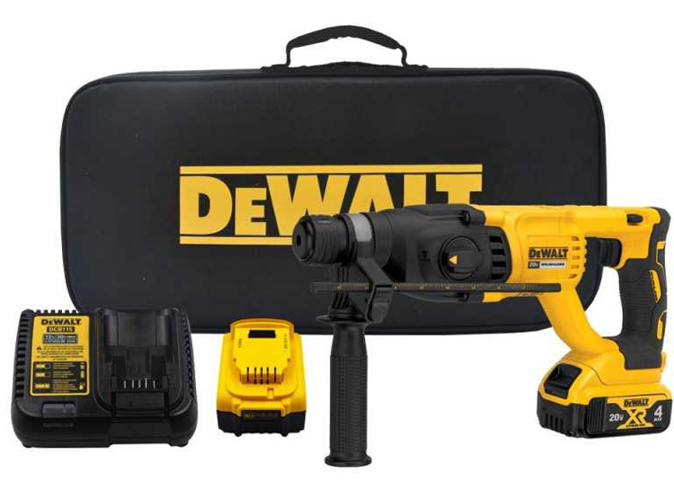 Ripley - ROTOMARTILLO SDS-PLUS DEWALT DCH133M2-B2 20V XR 2.6J 2BAT 4.0 AH