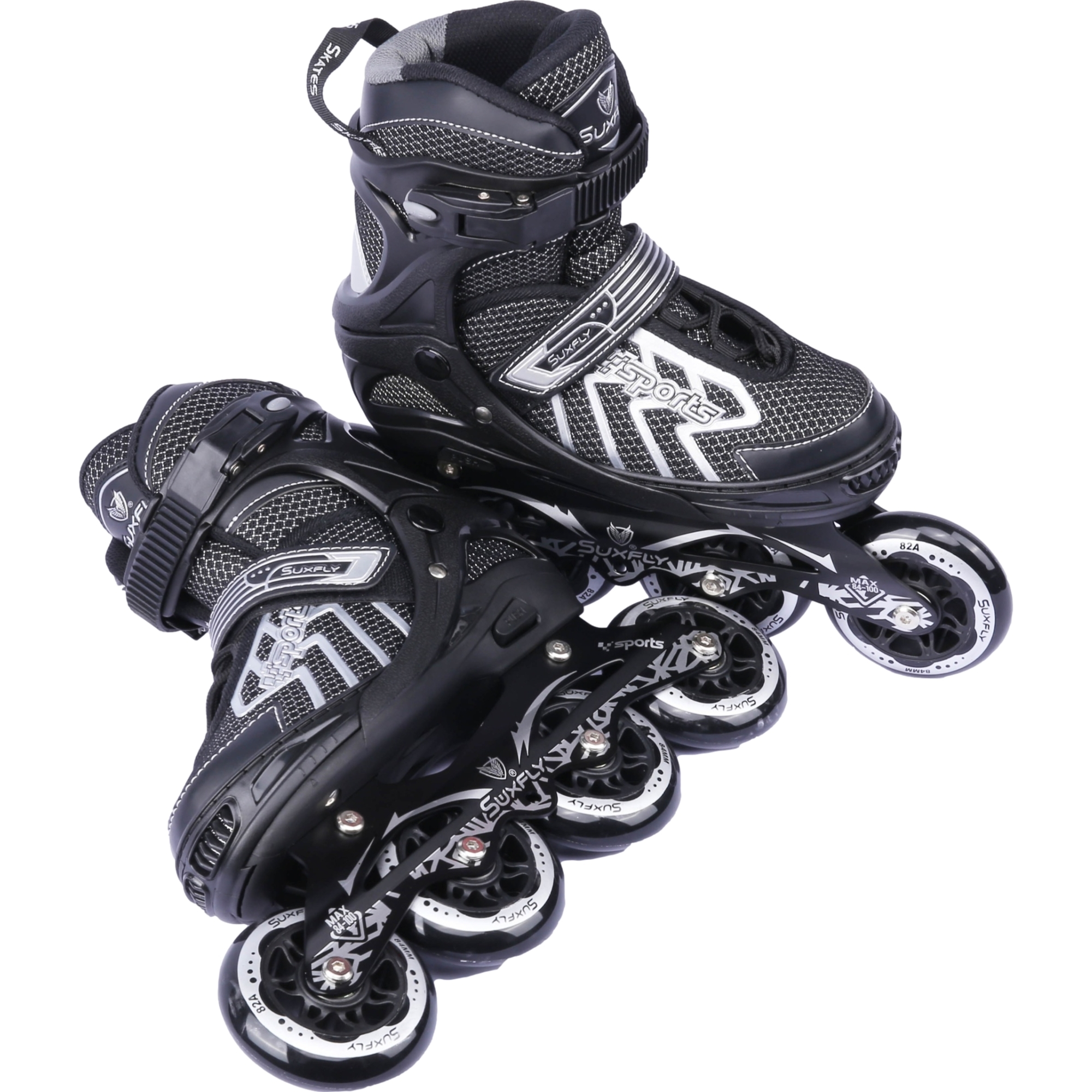 Ripley - PATINES AJUSTABLES BIG WHEELS INLINE VELOCITY SKATES - BK
