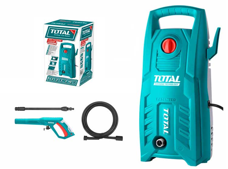 Ripley - HIDROLAVADORA 1400W PARA AUTOS CAMIONES CARWASH TOTAL - TGT11316