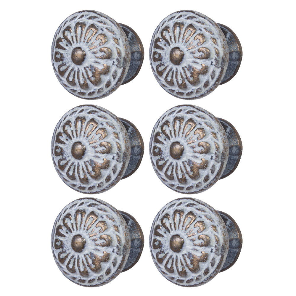 6pc DWBH 3x7cm Door Knob Handle Pressed Metal Pull Handle For Furniture ...