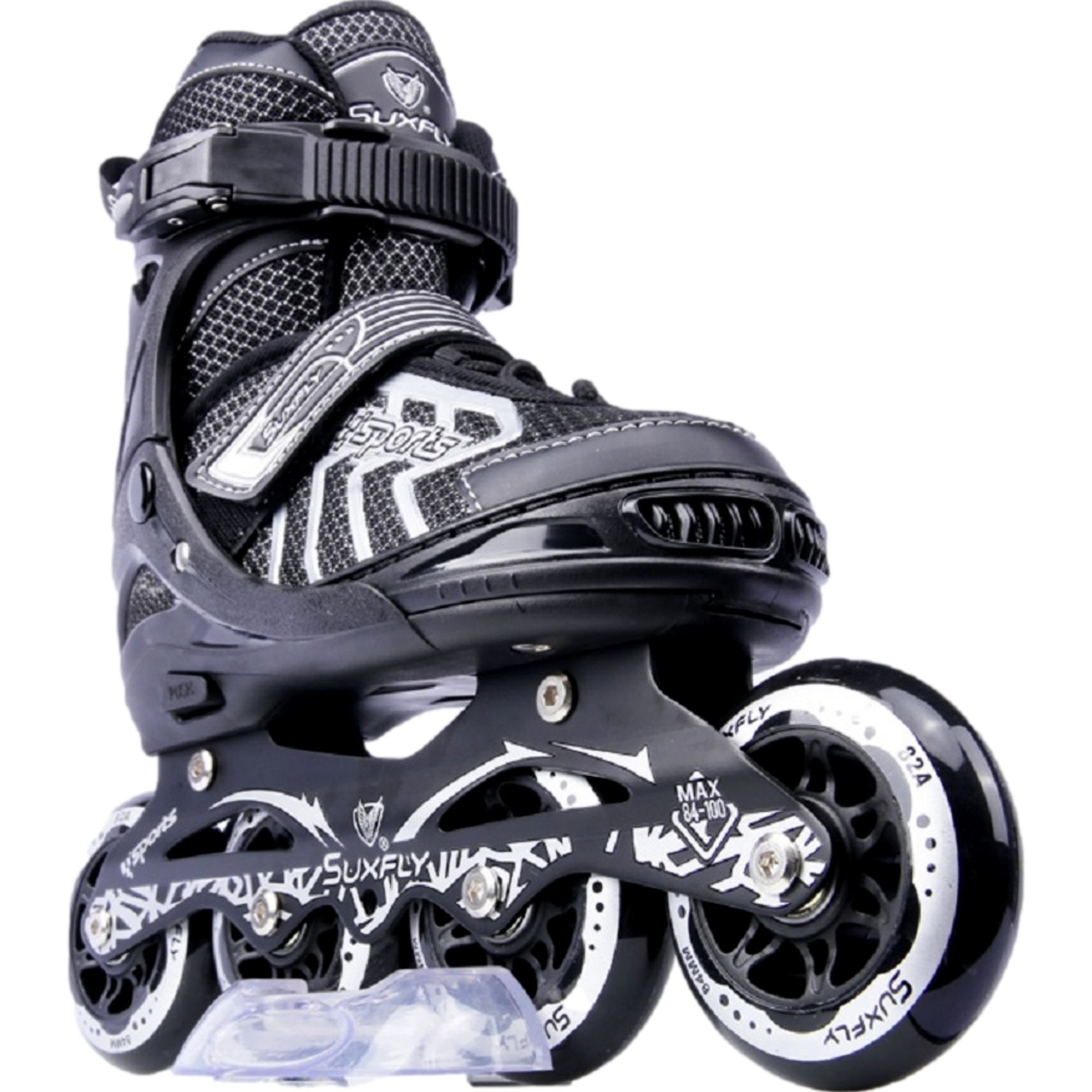 Ripley - PATINES AJUSTABLES BIG WHEELS INLINE VELOCITY SKATES - BK